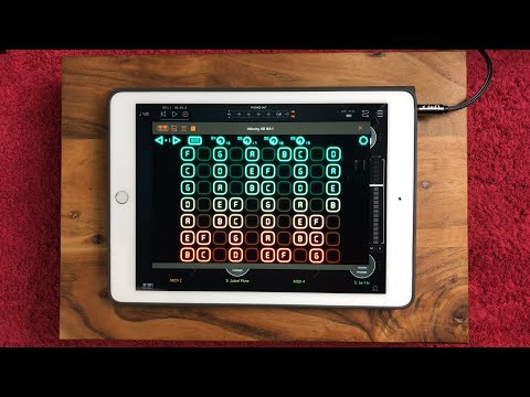 Velocity Keyboard MPE Midi Controller - AUv3 - Demo for the iPad - YouTube