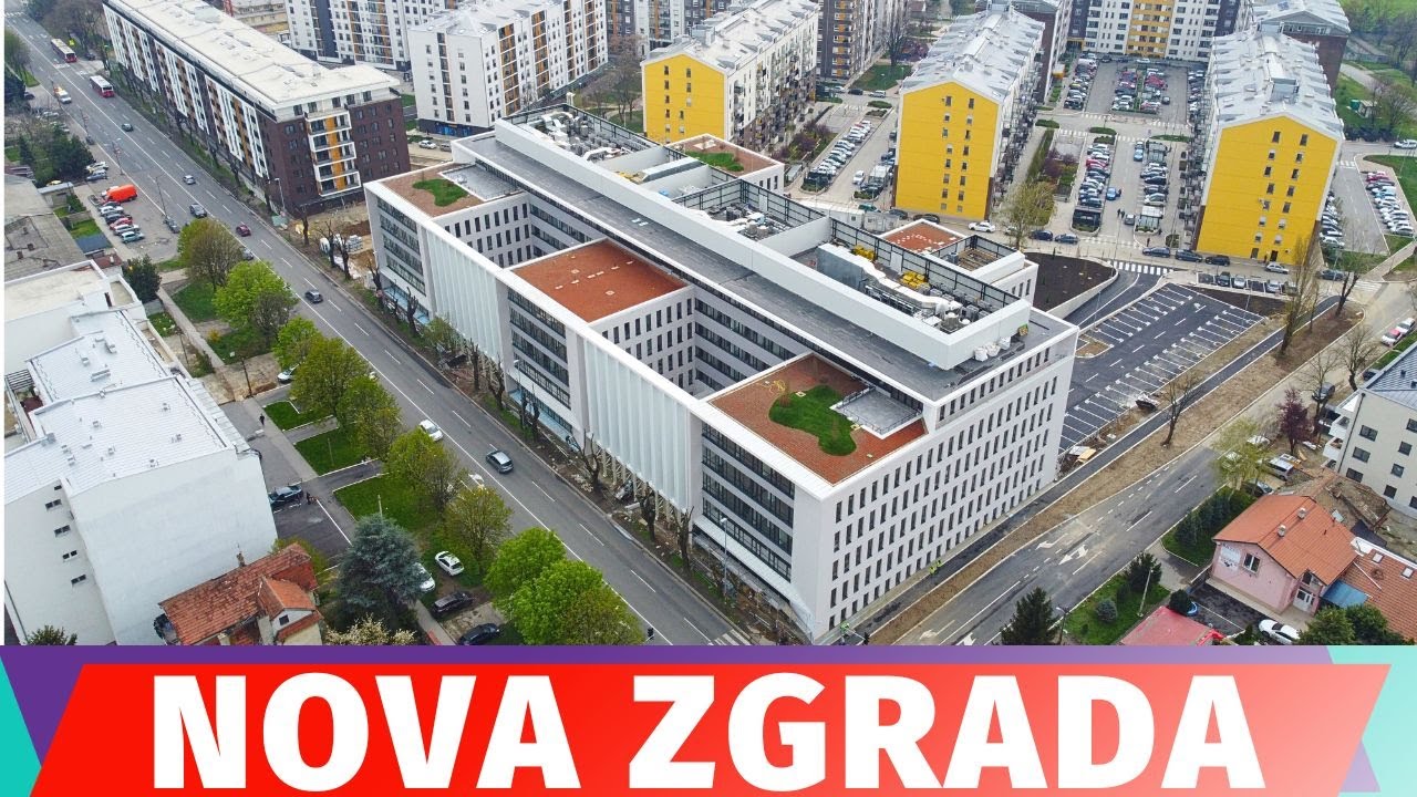 KAKO IZGLEDA NOVA ZGRADA PORESKE UPRAVE U ZEMUNU - YouTube