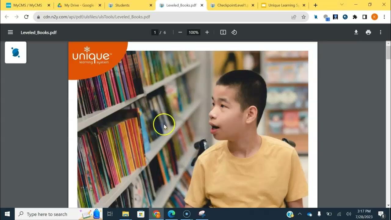 Student Profile Set Up ULS Unique Learning Systems - YouTube