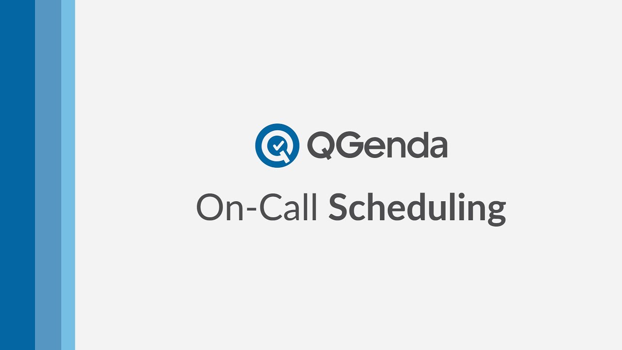 QGenda’s Solution to On-Call Provider Scheduling Challenges - YouTube
