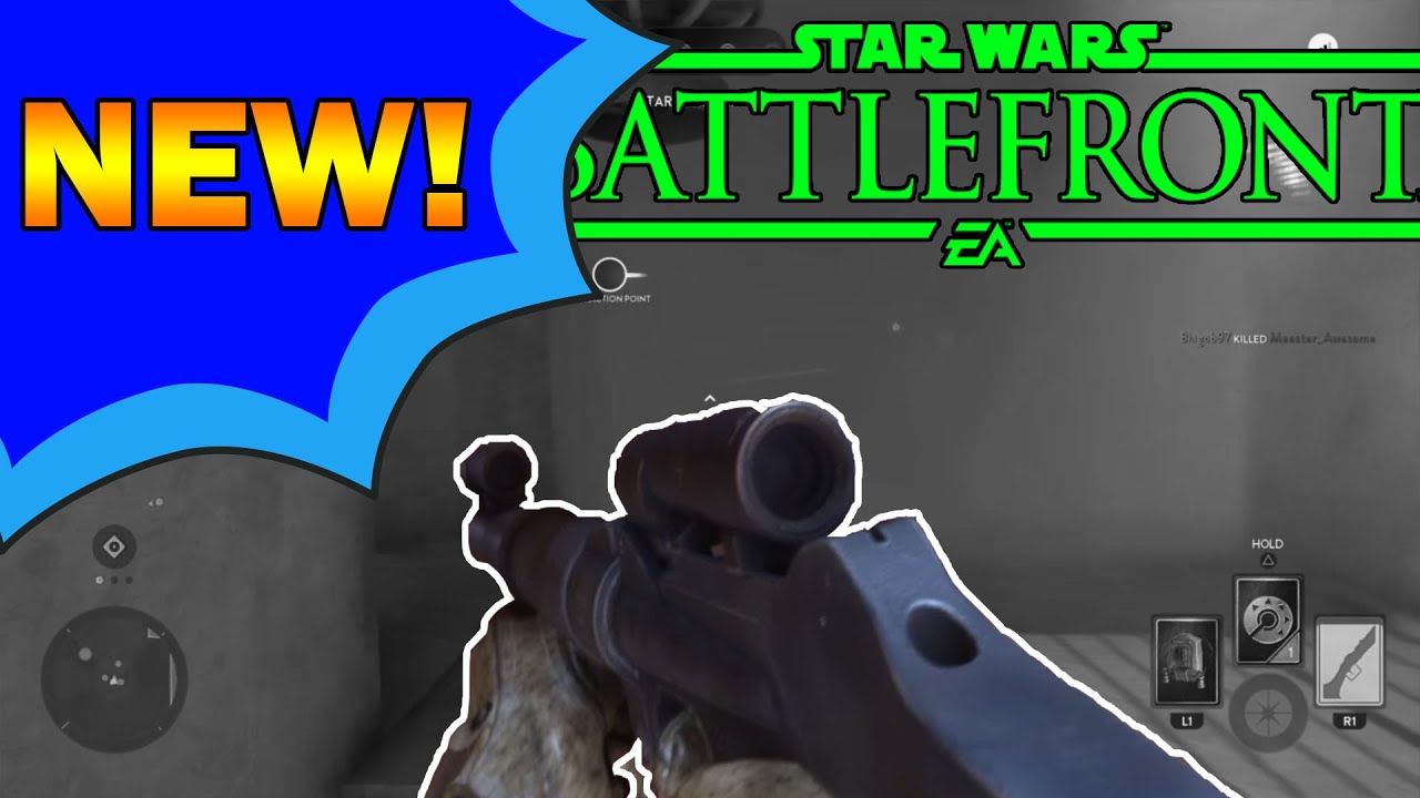 RELBY-V10 - NEW Targeting Blaster Gameplay! (Star Wars Battlefront ...