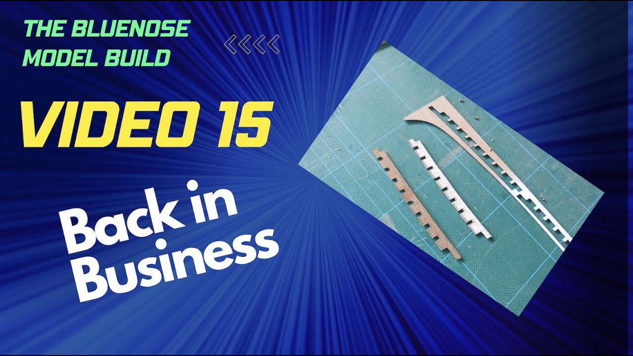 Bluenose Model Build Video 15 - YouTube