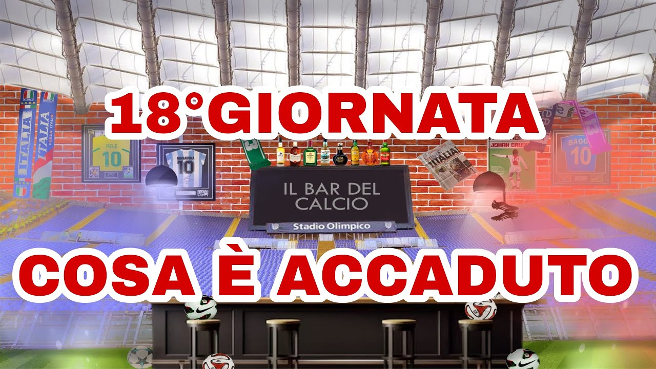 Analisi risultati e classifica della 18° Giornata di Serie A - YouTube