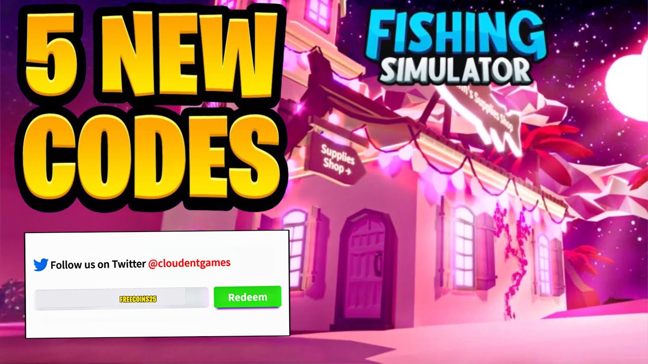 *NEW CODES* ROBLOX FISHING SIMULATOR CODES FEBRUARY 2025 | FISHING ...