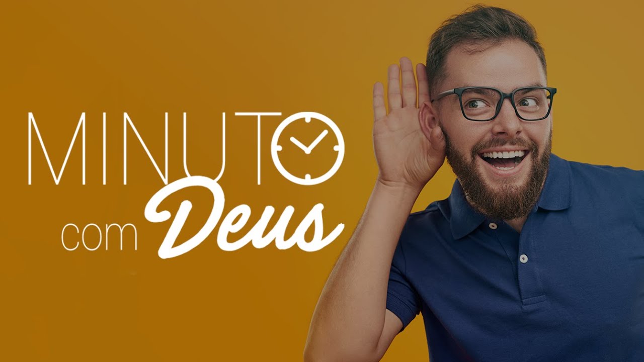 FOI DEUS QUE MANDOU? - Minuto com Deus de Hoje - YouTube