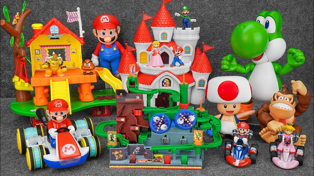 98 Minutes of Satisfying ASMR Unboxing | Adorable Super Mario ...