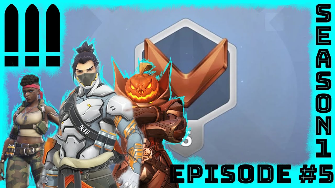 OW2 COMP (DPS) S1 E5 ROAD TO BRONZE 5! (The real comp experience begins ...