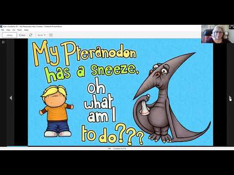 My Pteranodon has a SNEEZE!