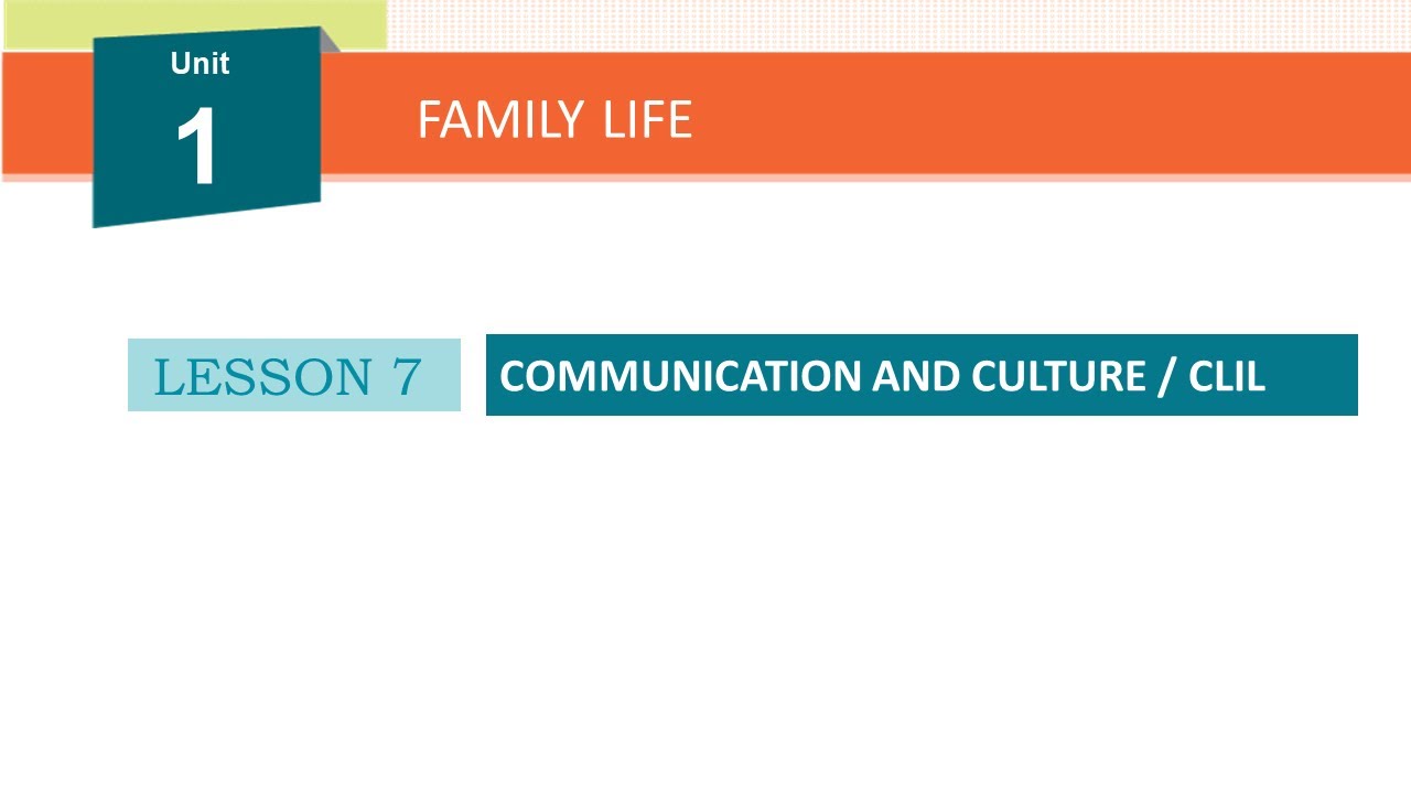 Giáo án powerpoint Unit 1 Lesson 7 Communication - Culture | Powerpoint ...