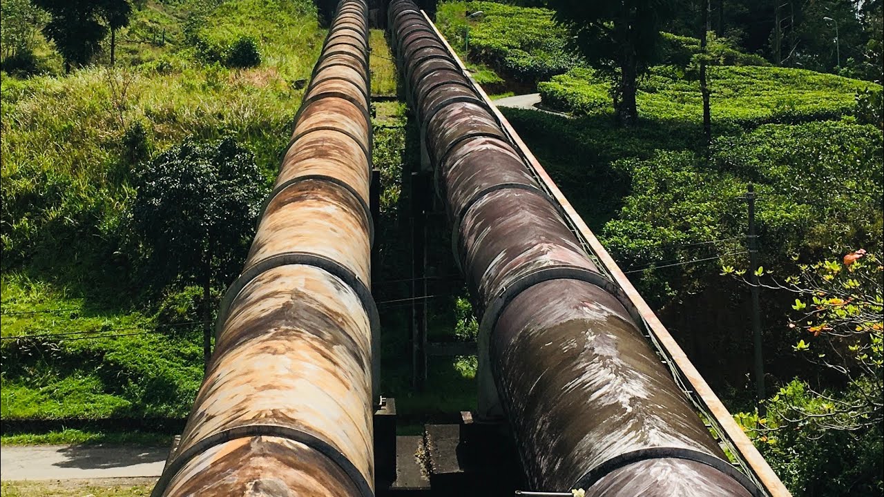 Penstock Line | Hydro Power Station Penstock Line - YouTube