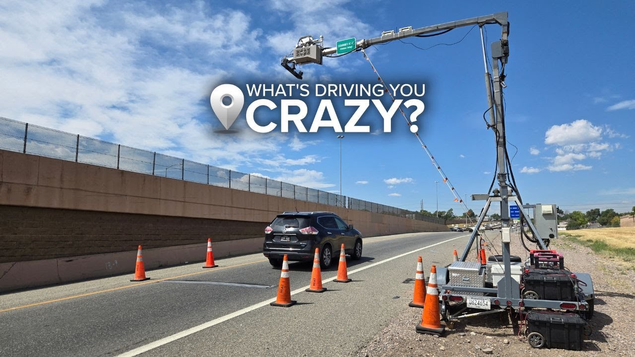 What is the crazy contraption on the ramp from Broadway to Highway 36 ...