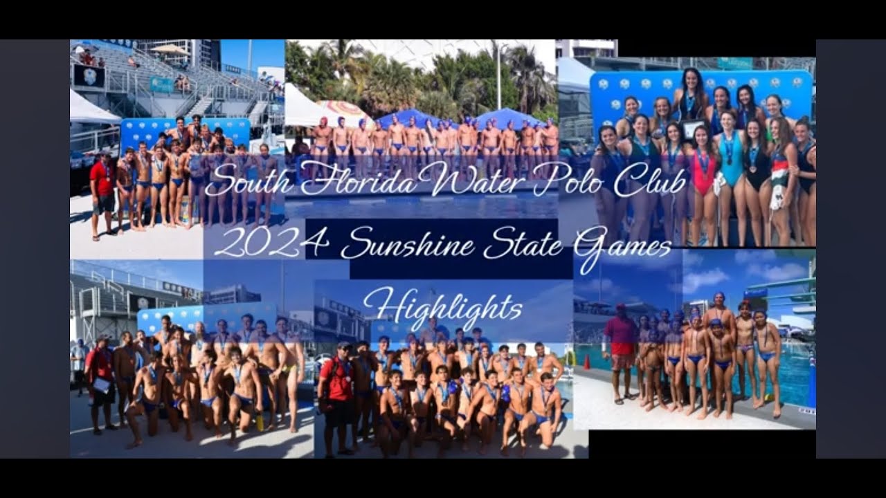 South Florida Water Polo Club -2024 Sunshine State Games Highlights ...