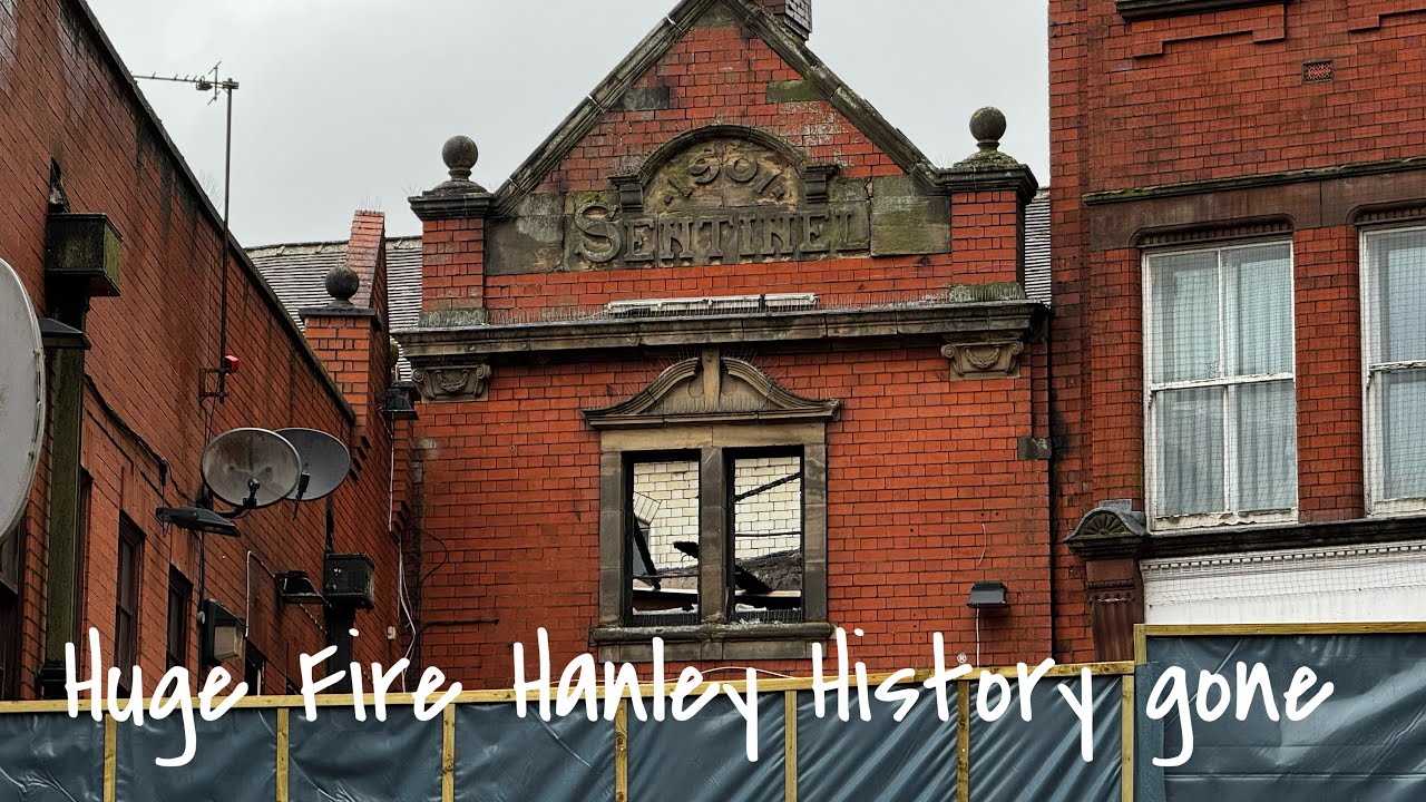 Massive Fire in Hanley - Nightclub history Gone HOW BAD IS IT? - YouTube