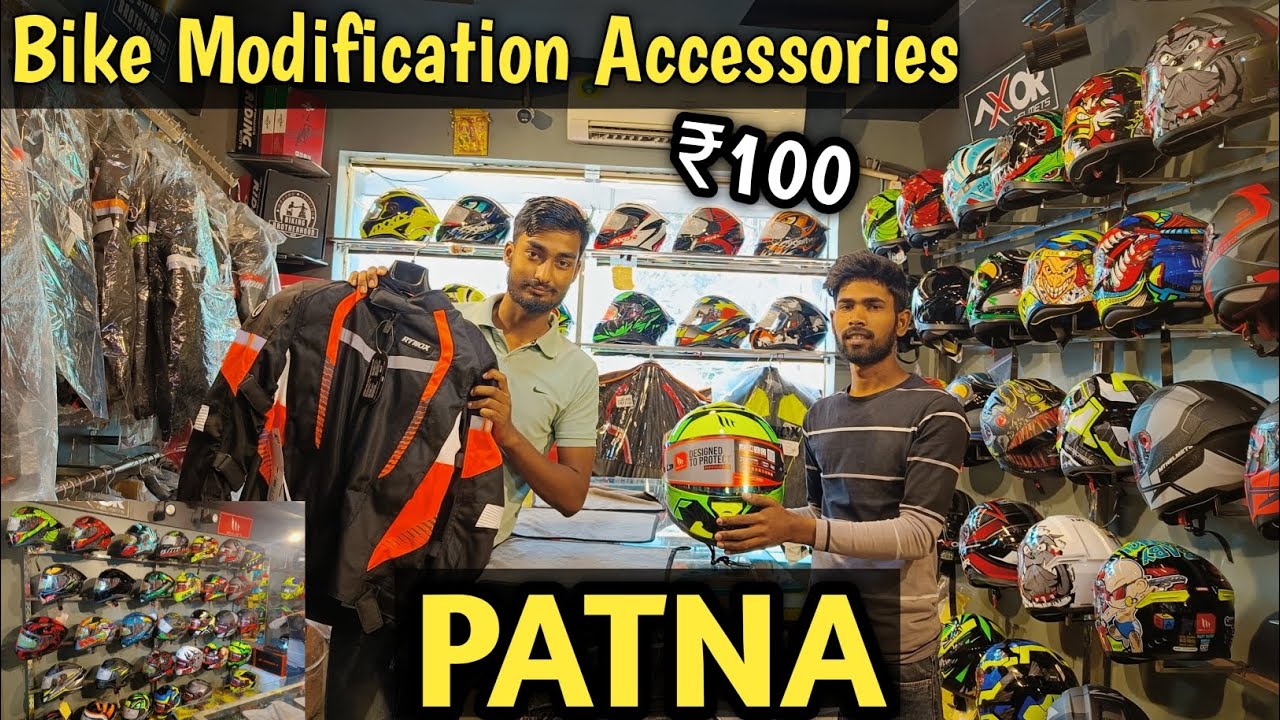 Bike modification & Accessories Patna Bike accessories shop Patna Bike ...