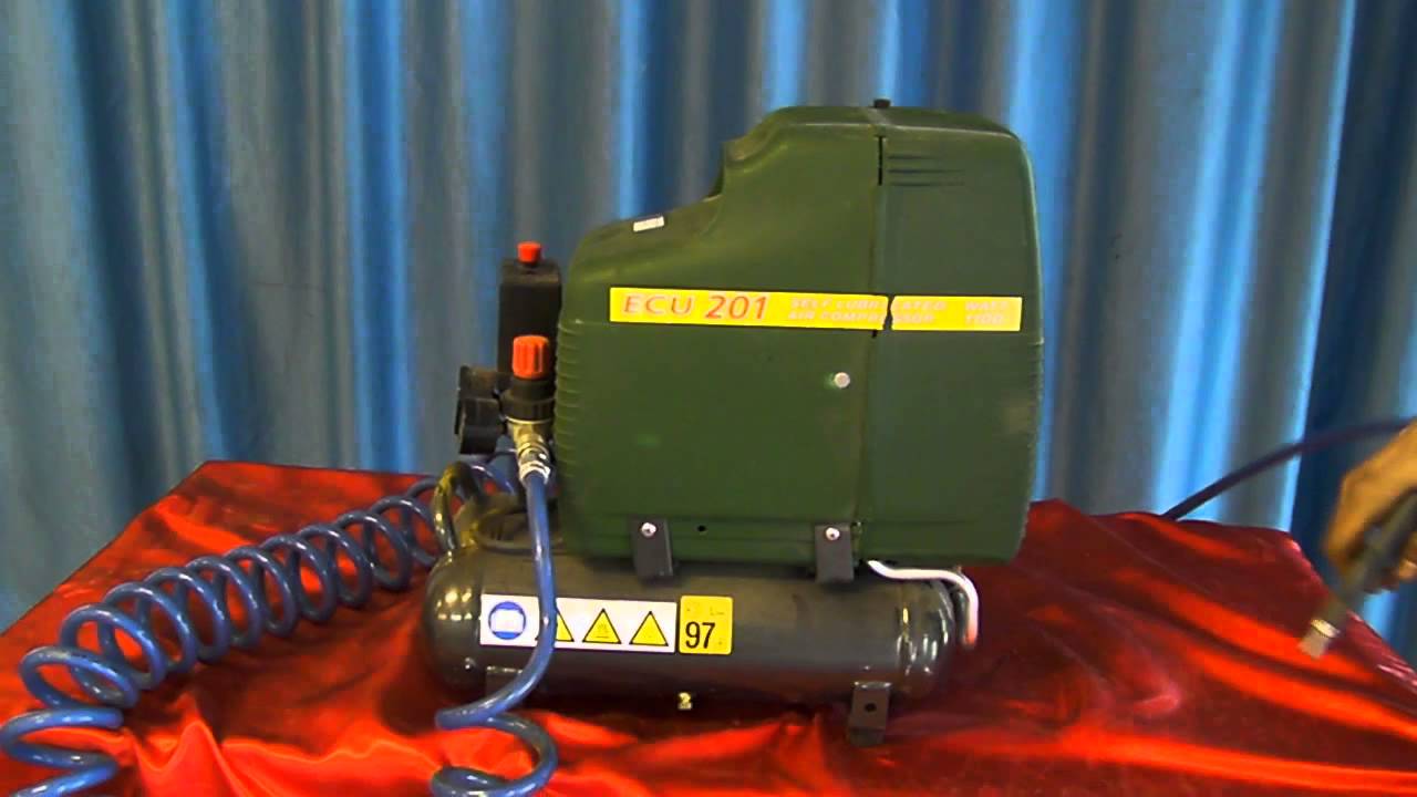 ASTA COMPRESSORE FIAC ECU 201 - YouTube