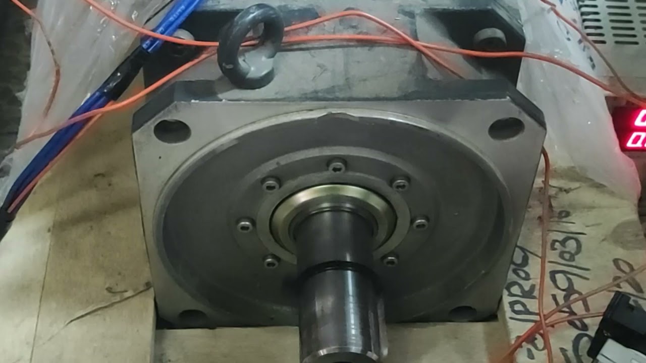 Siemens Simodrive 1FK7 Servo Motor Repair and Test - YouTube