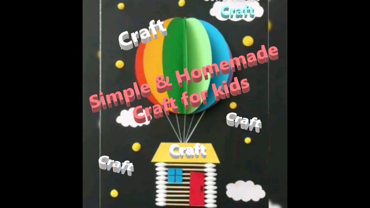 #diy #crafts #kids_craft Simple Craft for Kids | Teaching this craft ...