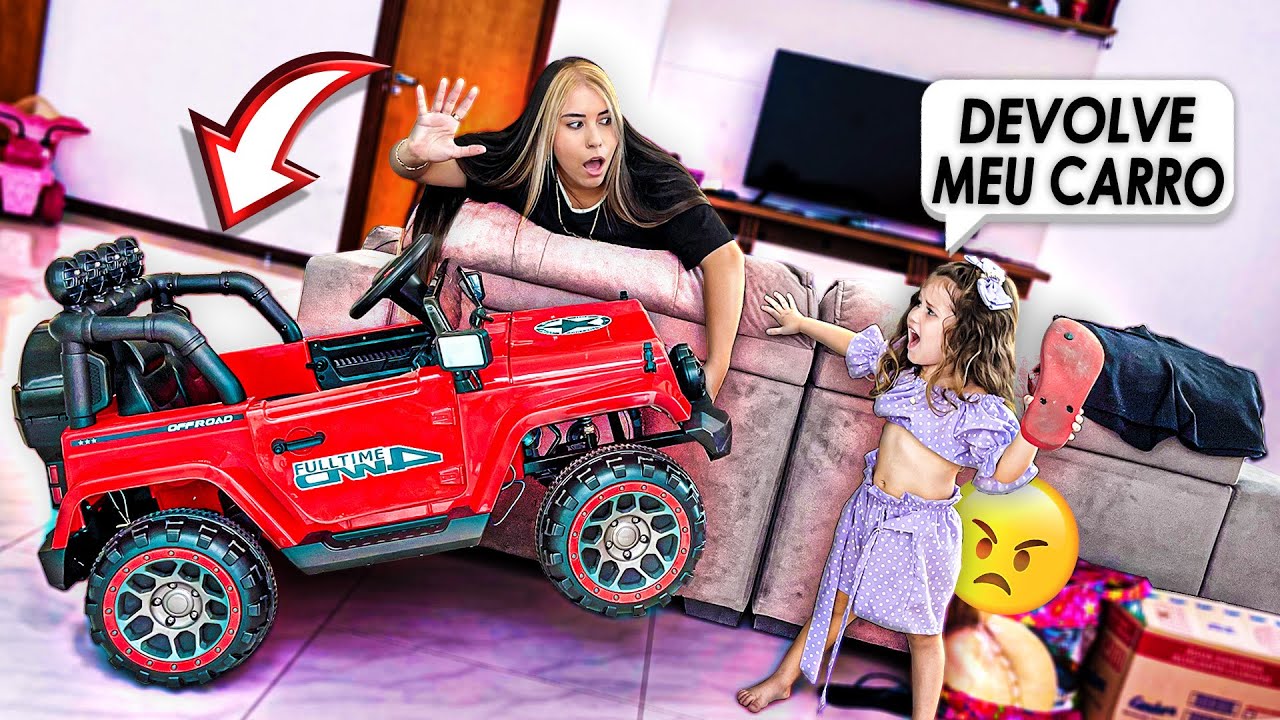 FUI MUITO CHATA COM MINHA IRMÃZINHA! *não deixei ela brincar com o ...