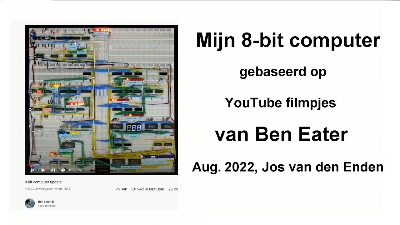 A simple Assembler/Simulator in Excel for the 8-bit breadboard computer ...