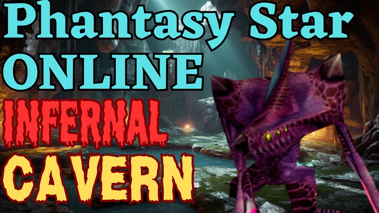 Phantasy Star Online Lore - The Infernal Caverns - YouTube