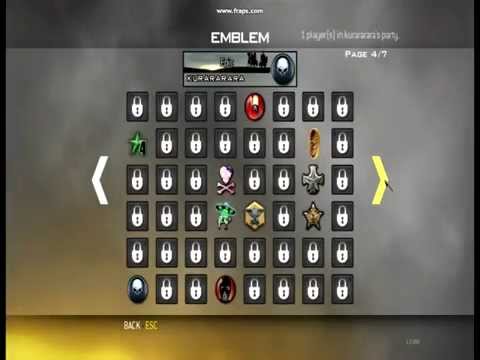 MW2 The Spinning gold skull emblem - YouTube