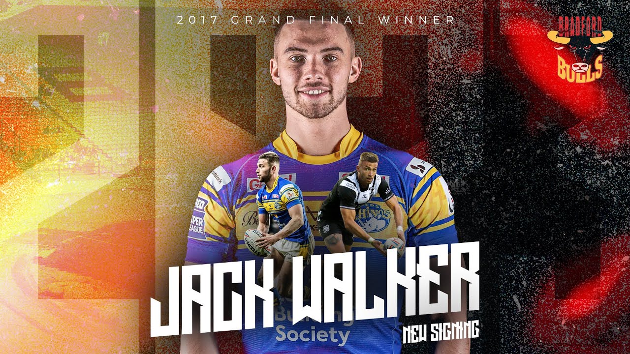JACK WALKER SIGNS FOR THE BRADFORD BULLS! - YouTube