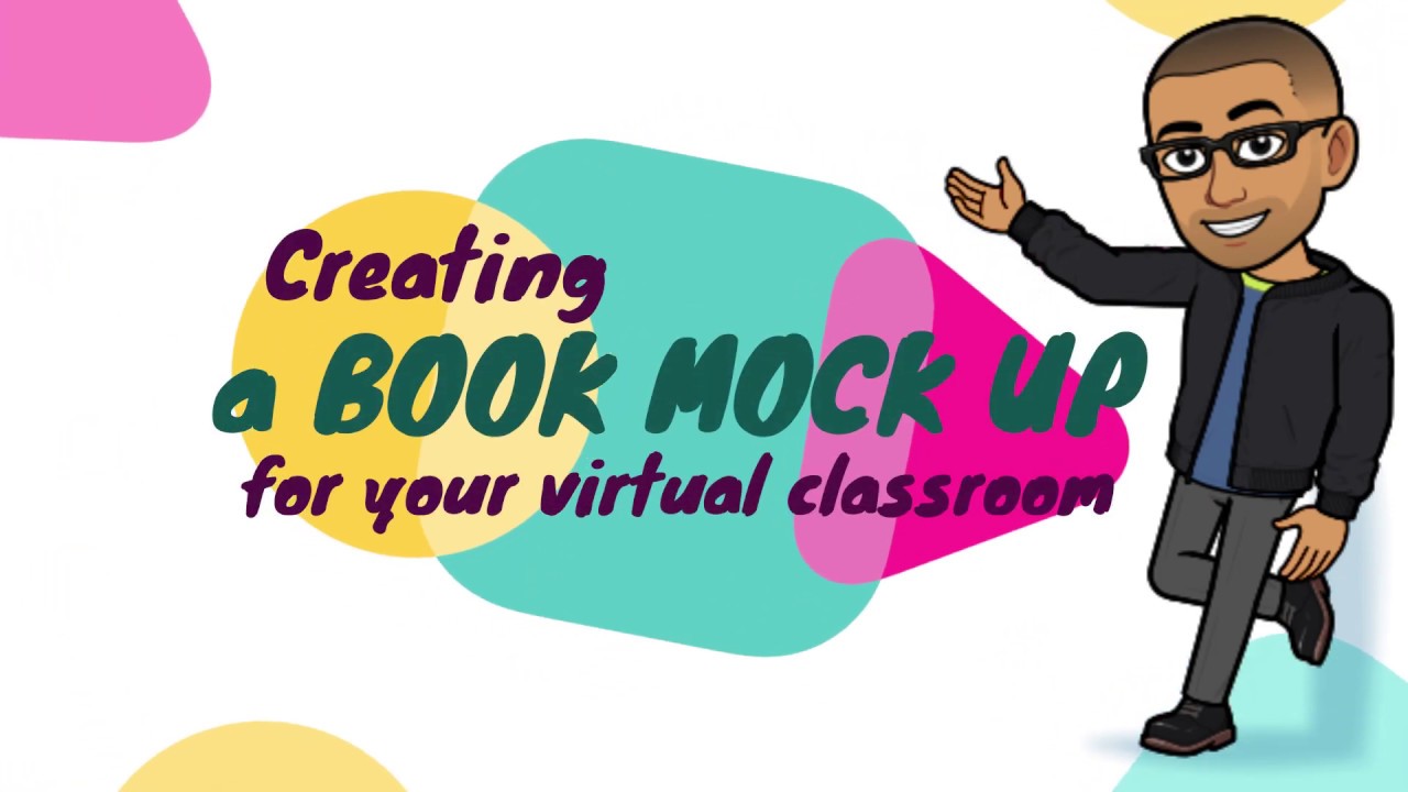 Creating a Book Mock up for your Virtual Classroom - YouTube