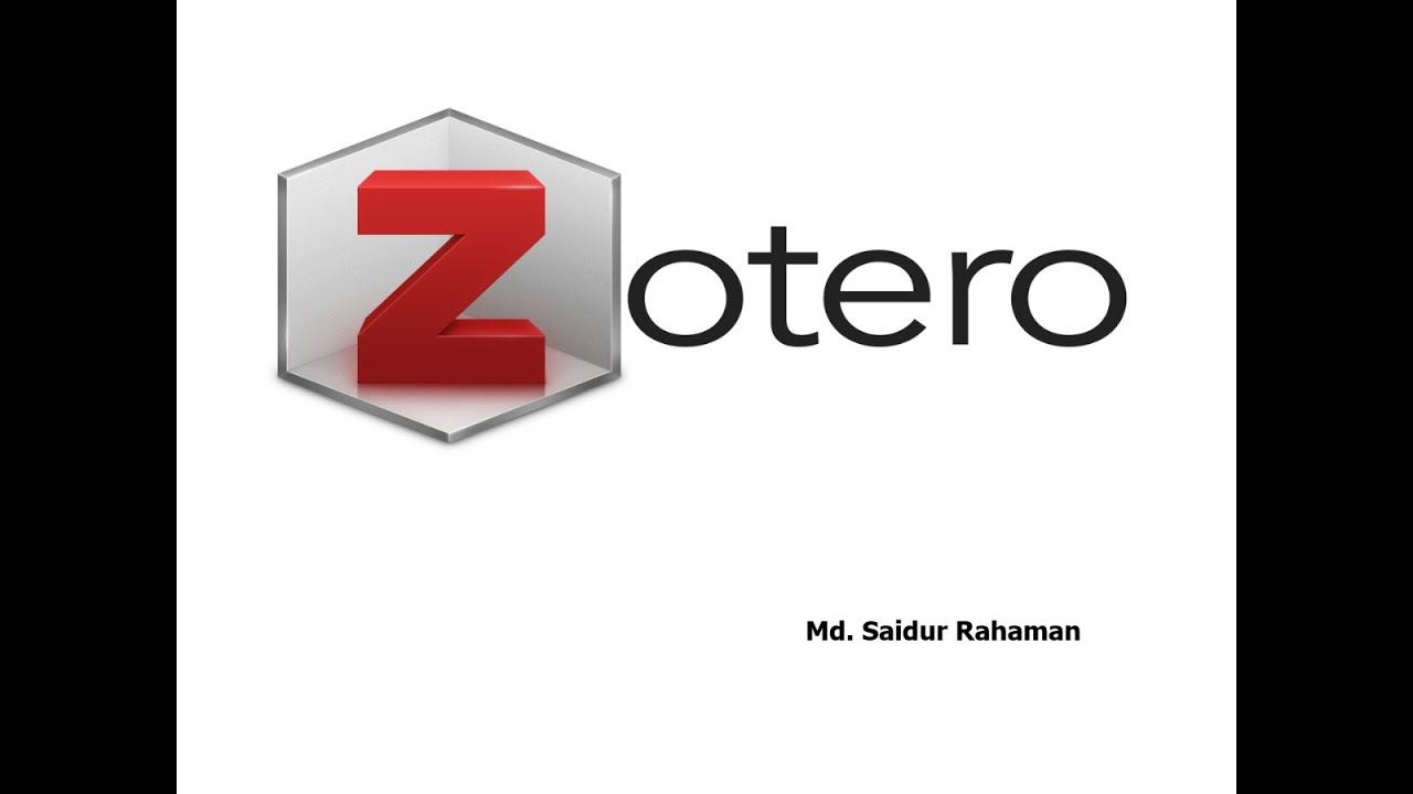 Zotero- Best and easy Reference Management tool (How to use Zotero ...