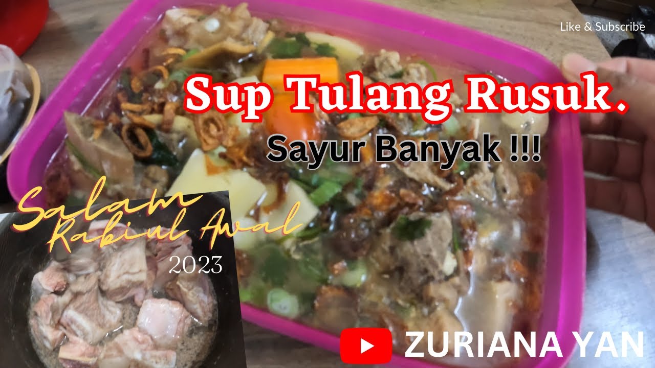 Sup Rusuk Daging in the hause - YouTube