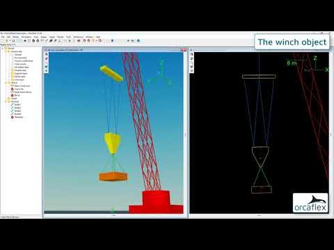 Introduction to OrcaFlex 12: the winch object - YouTube