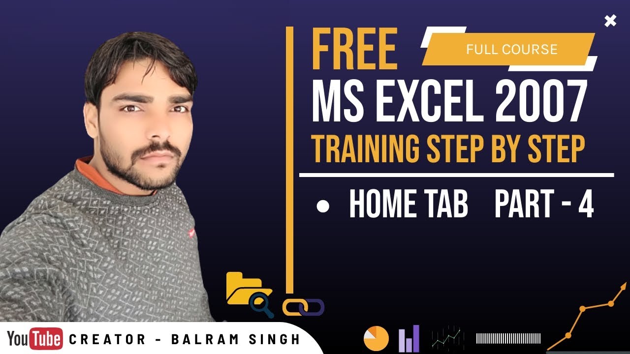 Excel 2007 Home Tab In Excel Part 4 YouTube Excel 2007 Home Tab In Excel Part 4 YouTube