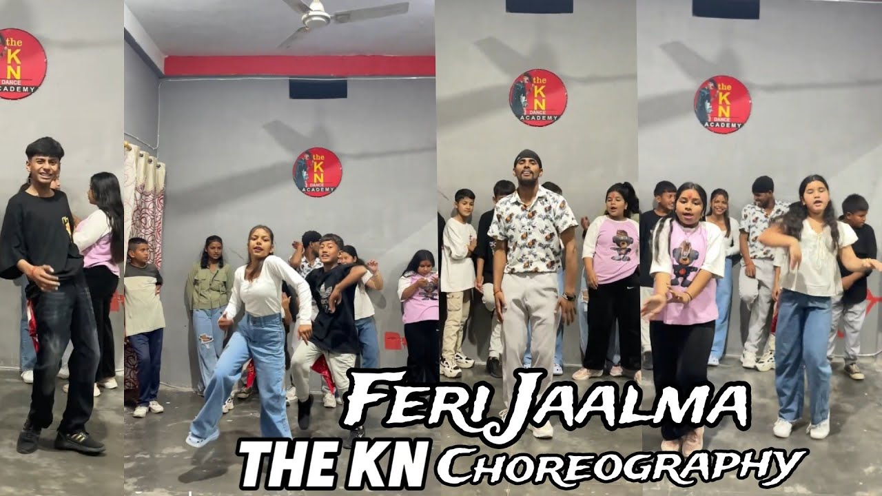 Feri Jaalma || Feri Resham Filili || The Kn choreography || - YouTube