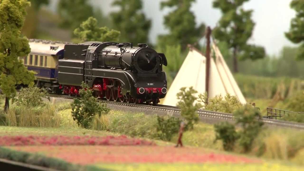 Model Trains - Marklin steam loc - YouTube