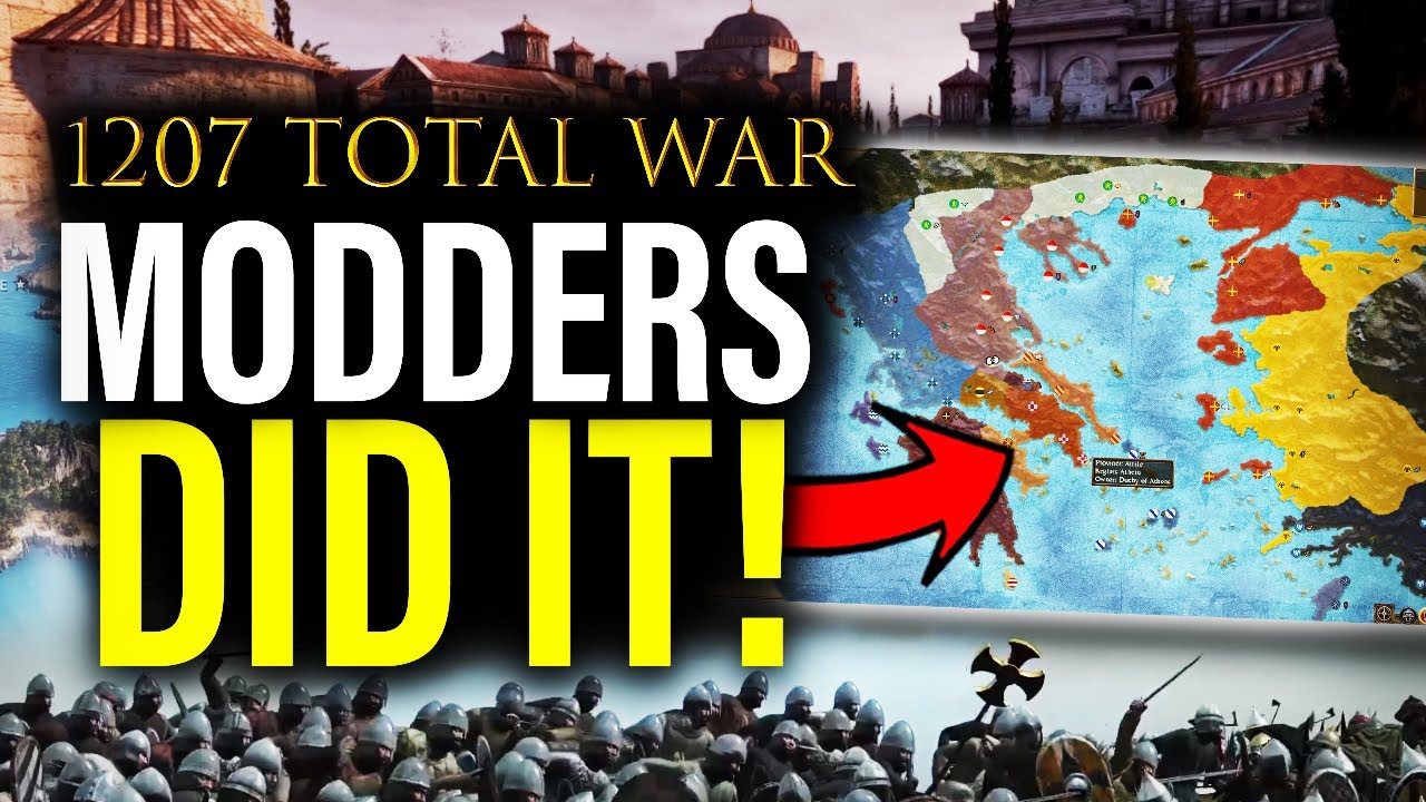 1207 AD IS HERE: The EPIC Medieval Mod On Rome 2 Total War! - YouTube