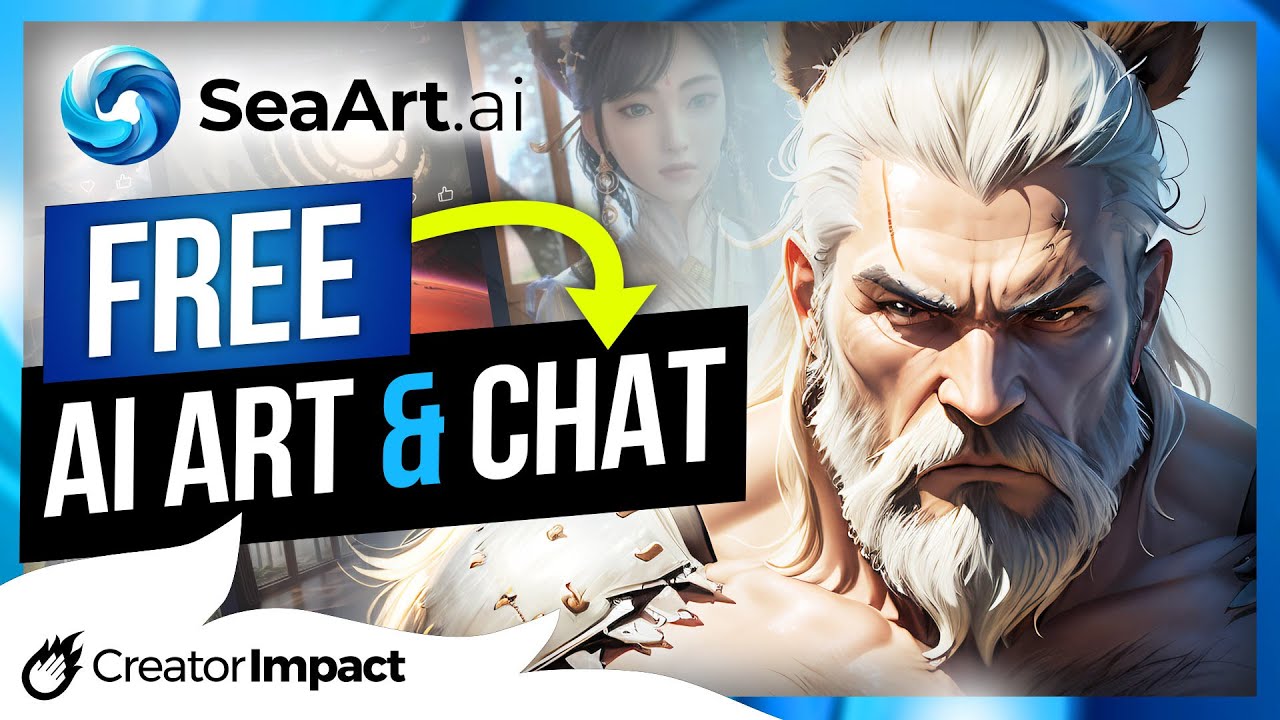 SeaArt AI Tutorial: AI image Generator & AI Chat - YouTube