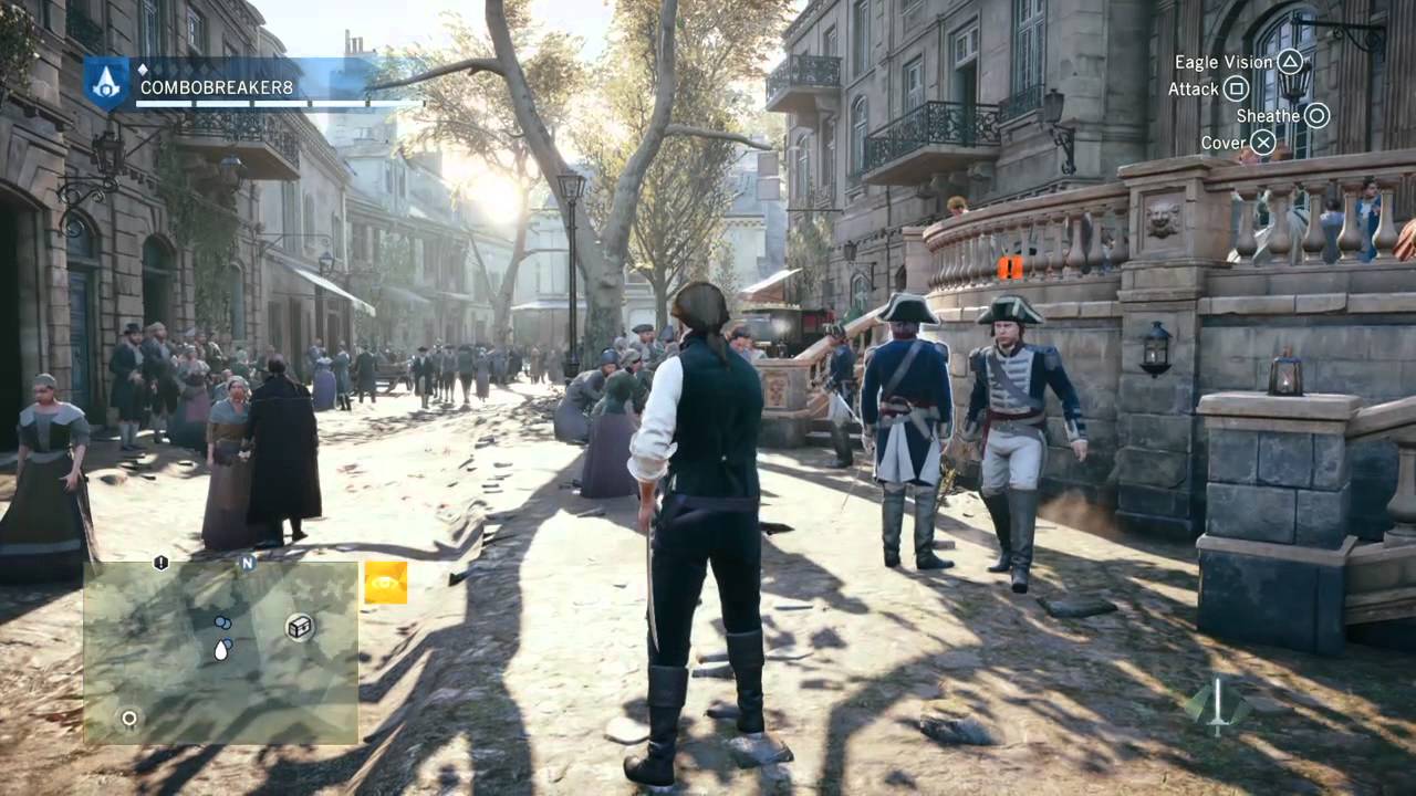 Assassin's Creed® Unity_Beating up Soldiers - YouTube