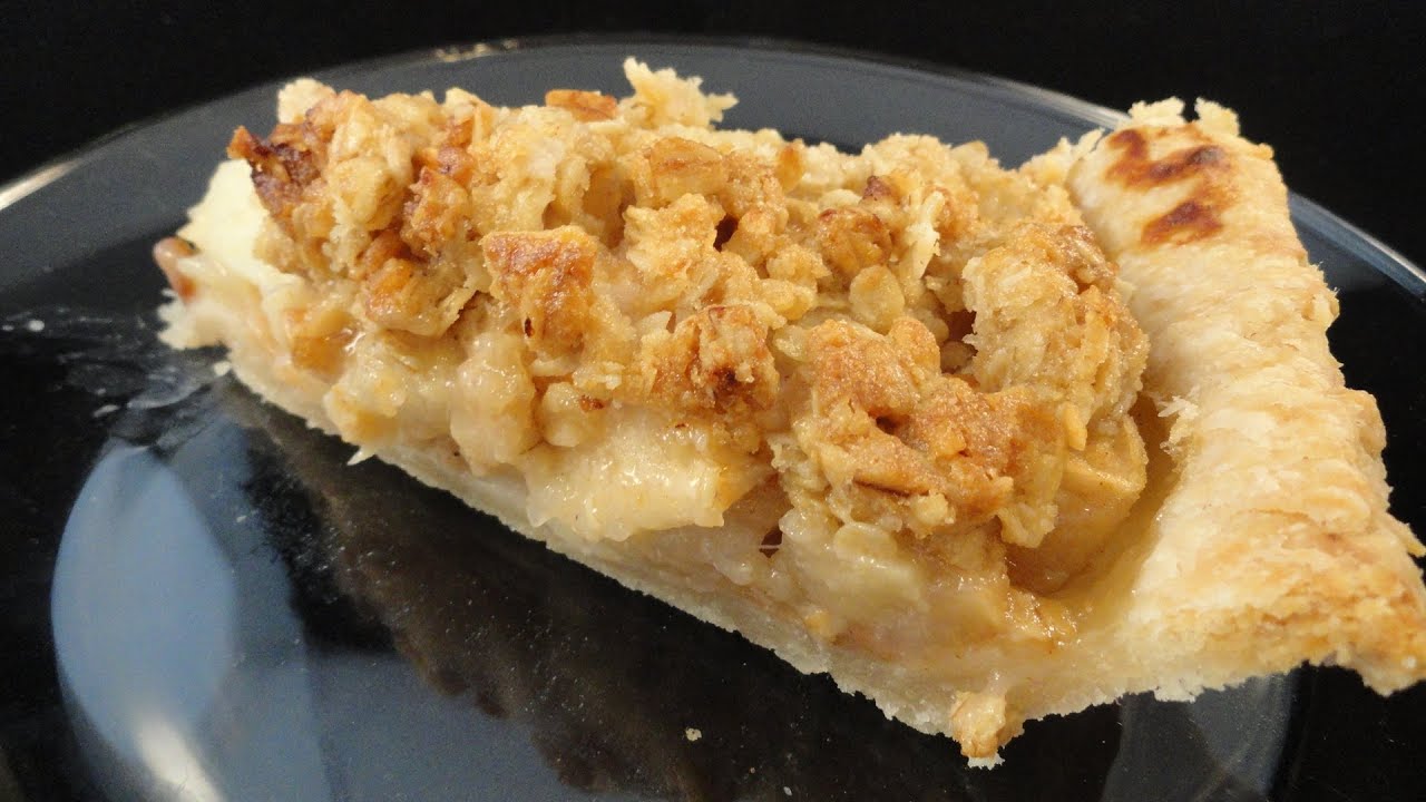 Apple-Pear Ginger Crumble Pie - YouTube