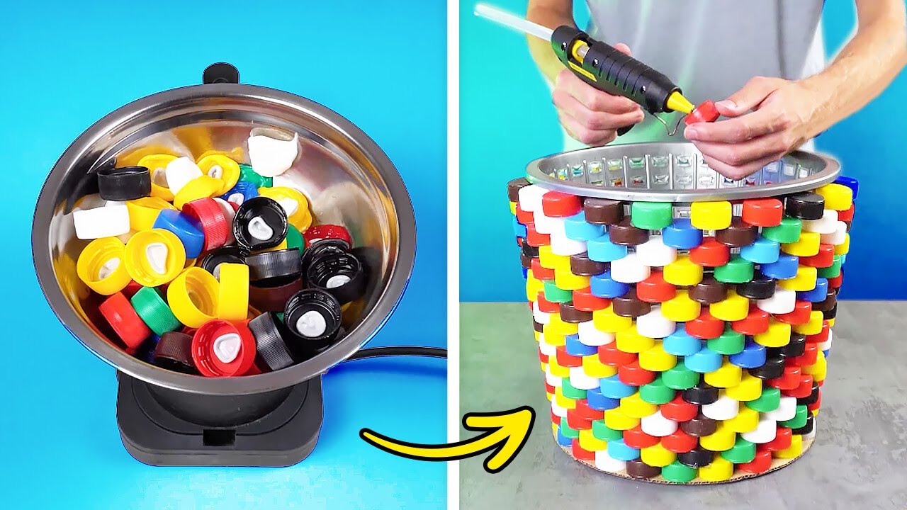 Catchy Recycling ideas. How to turn Garbage into Practical Things - YouTube