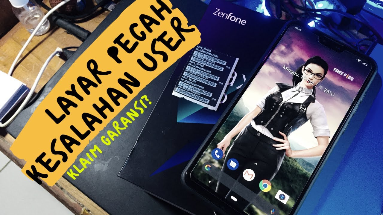 Layar Handphone Pecah Bisa Klaim Garansi? - YouTube