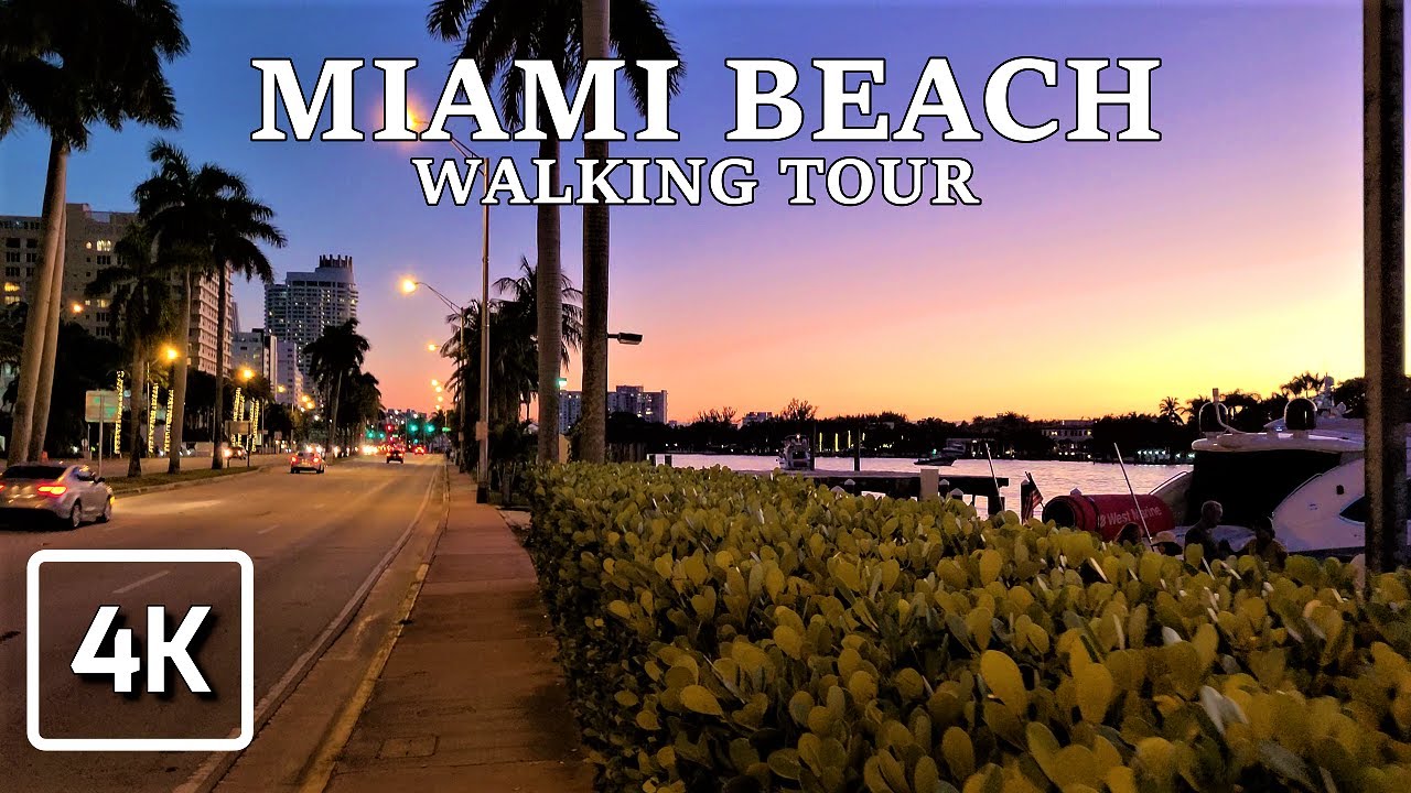 MIAMI BEACH NOVEMBER 2021 WALKING TOUR 4K UHD 60FPS FLORIDA USA - YouTube