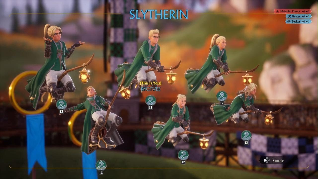 Harry Potter: Quidditch lets play good match - YouTube