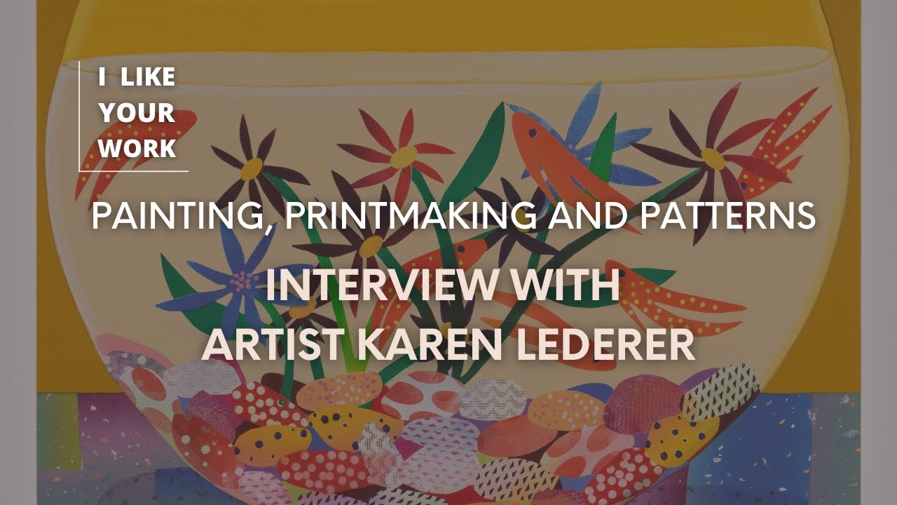 Karen Lederer, Artist Interview - YouTube