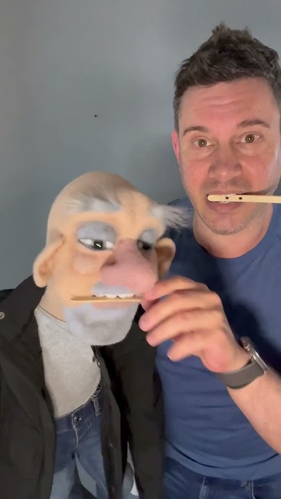 Learning to be a ventriloquist. #puppets #ventriloquism - YouTube