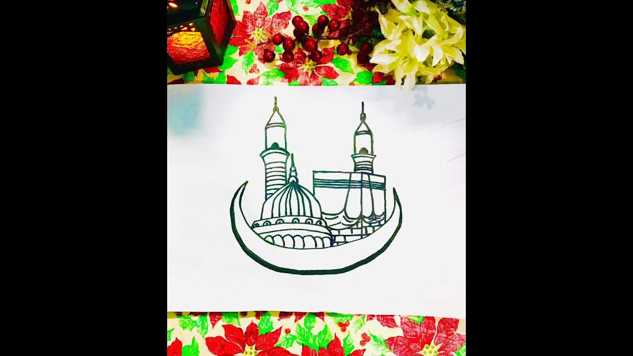 "Attractive Islamic drawing" Easy Tutorial |COMMIX ARTISTRY| - YouTube