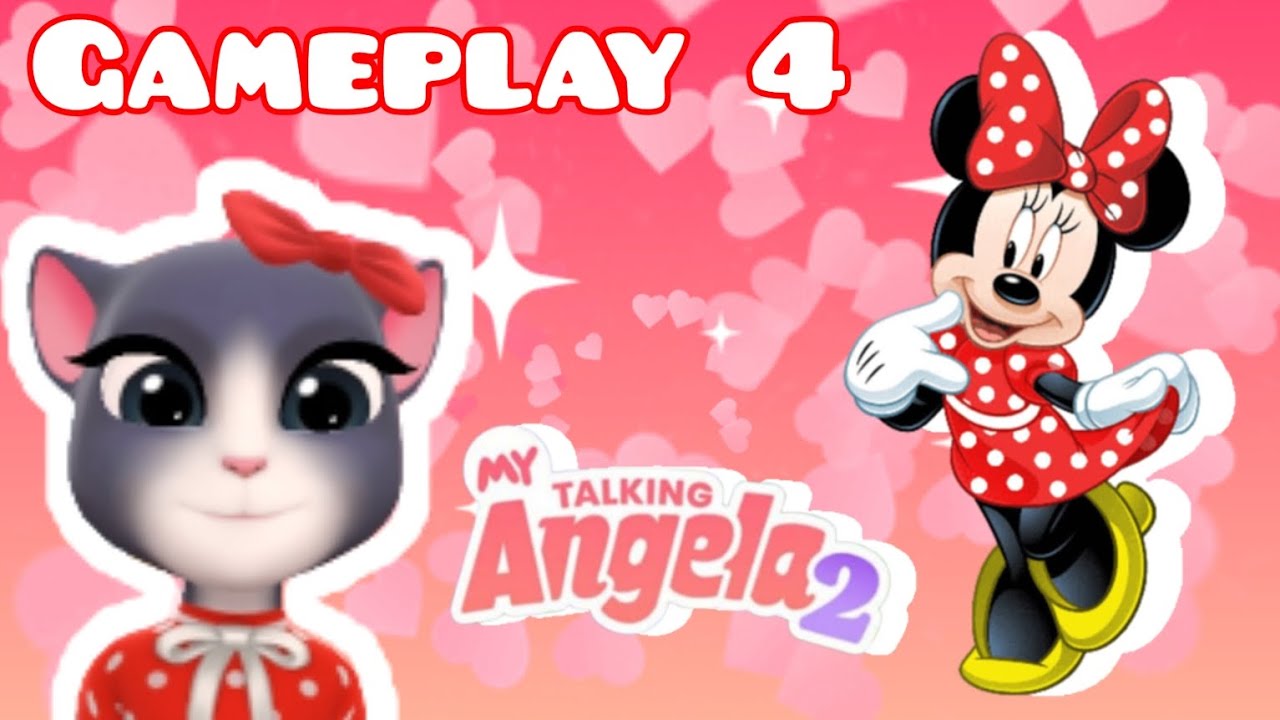Ángela se convierte en ️(minie mous)💘 Gameplay 4 (2023)🌸 Disney Yunior ...
