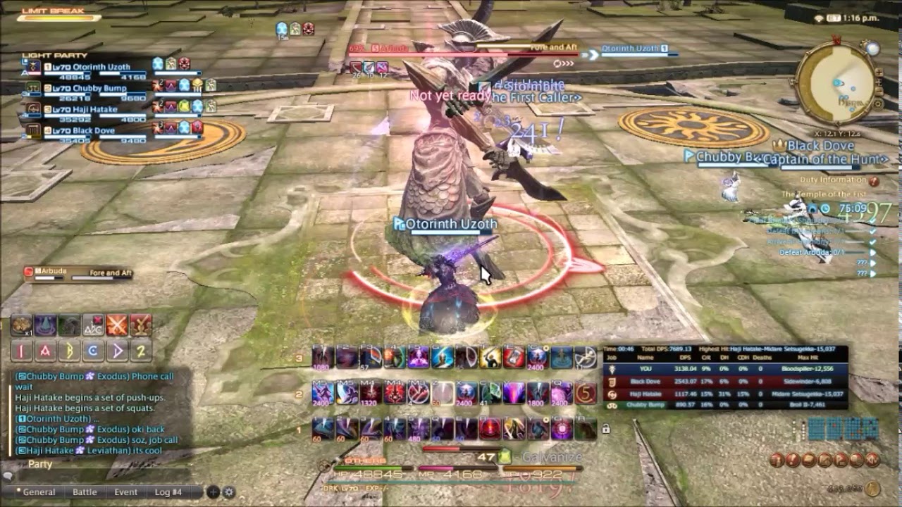 [FFXIV] Temple of the Fist (Dark Knight PoV) - YouTube