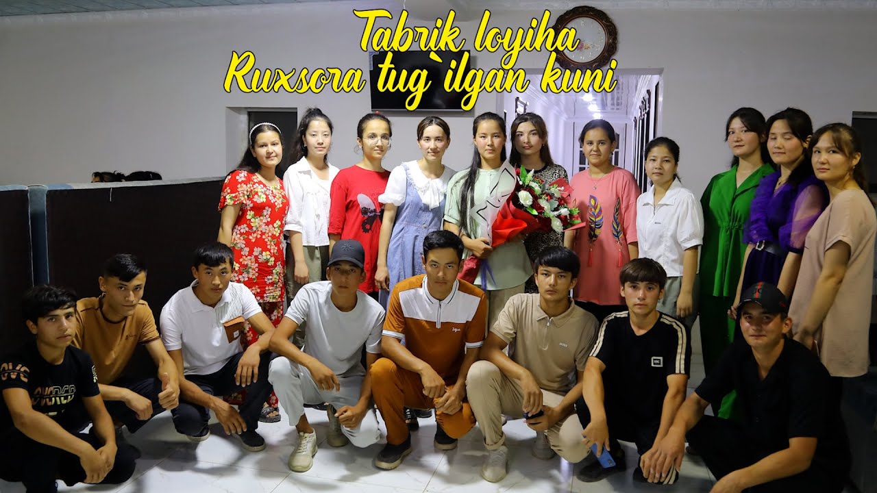 Tabrik loyiha 270-soni 03.07.2024 Ruxsora 18-yosh tavvalud kuni - YouTube