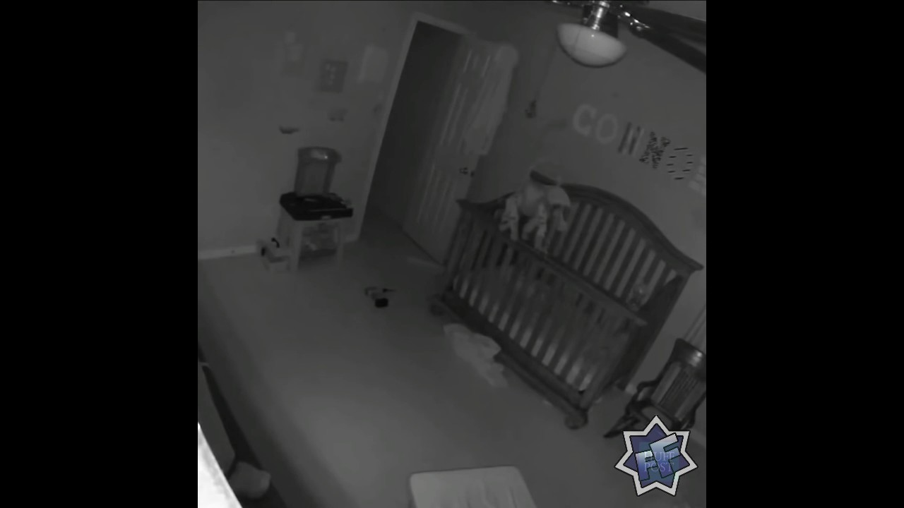Ghost Forces Baby into Crib - YouTube