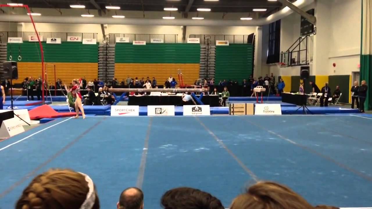 Mackenzie Parker Floor Finials Canada Winter Games 2015 - YouTube