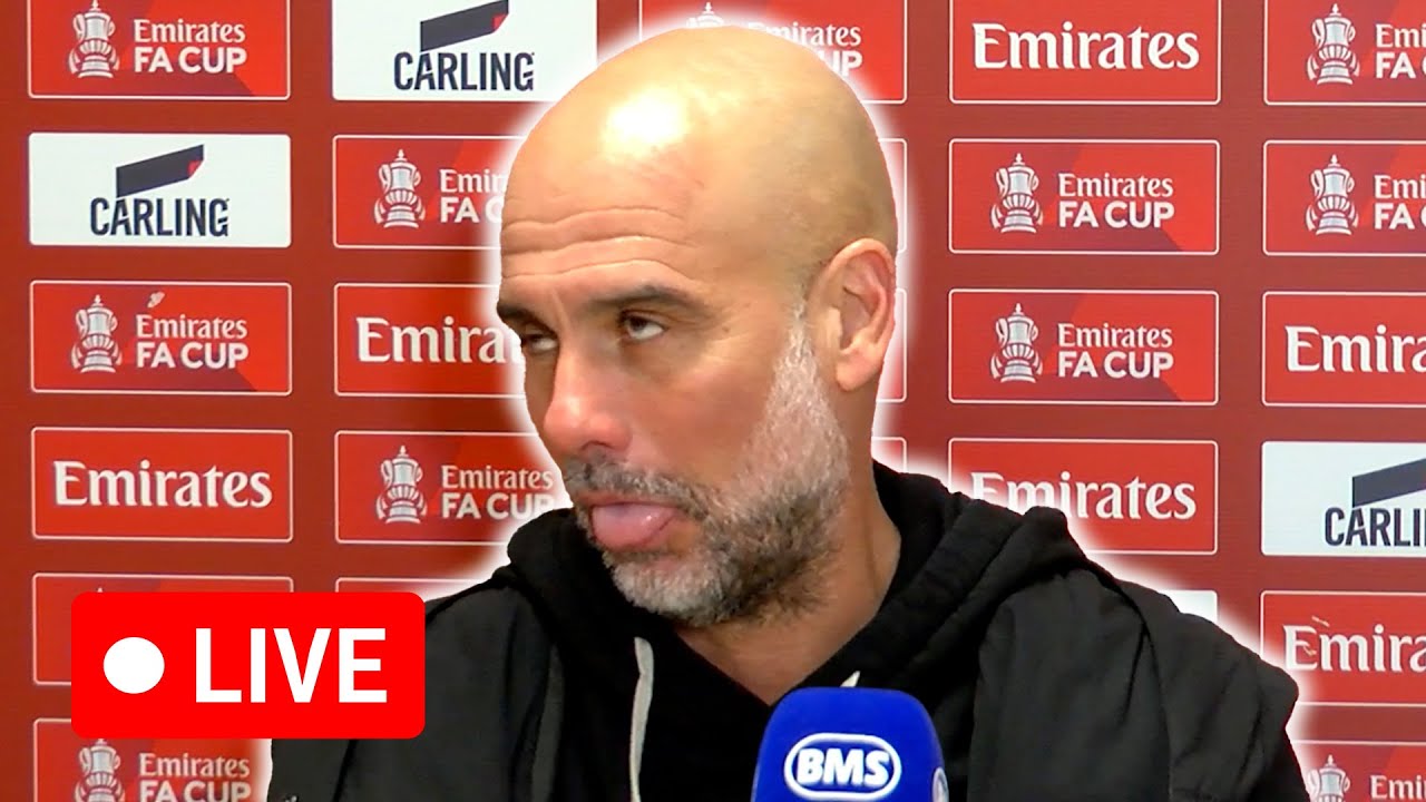 🔴 LIVE | Pep Guardiola post-match press conference | Leyton Orient 1-2 ...